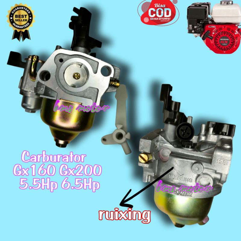 Jual Carburator Karburator Mesin Gx160 Gx200 Honda 5.5Hp 6.5Hp | Shopee ...