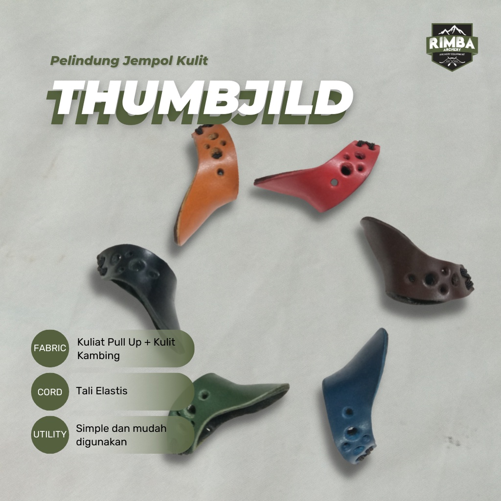 Jual Thumb Jild / Thumb Ring / Safety Thumb Glove / Pelindung Jempol Kulit / Archery | Shopee ...