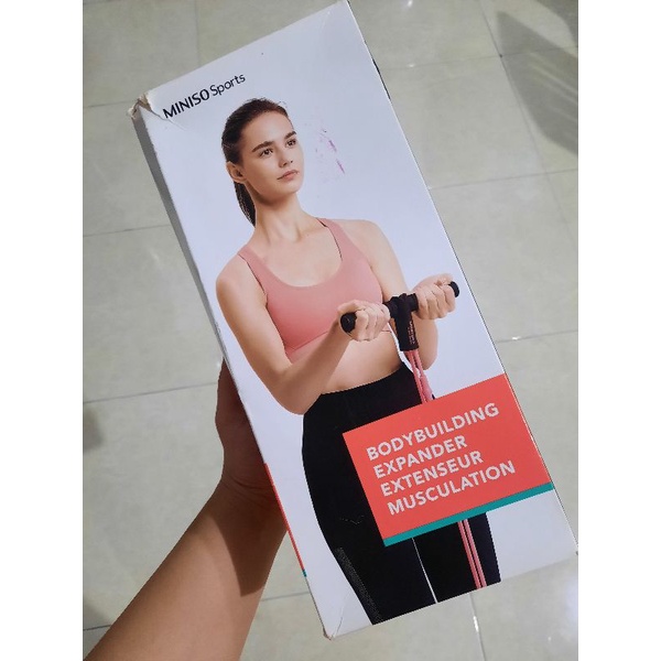 Jual alat olahraga Miniso sports body building expander | perlengkapan ...