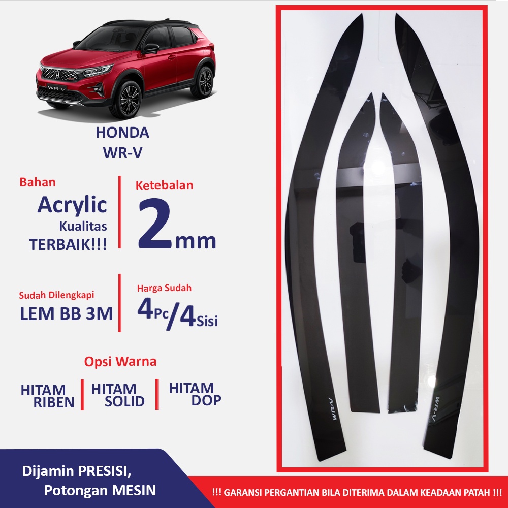 Jual TALANG AIR HONDA WRV 2022 2023 MODEL SLIM RATA FLAT BERKUALITAS | Shopee Indonesia