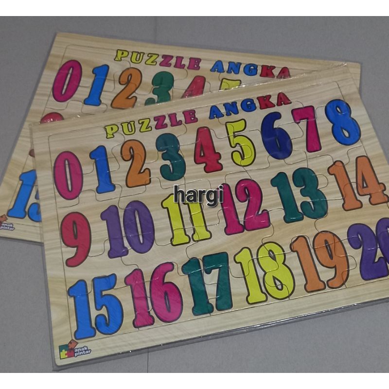 Jual pazel karton angka 1 smp 20 uk besar | Shopee Indonesia