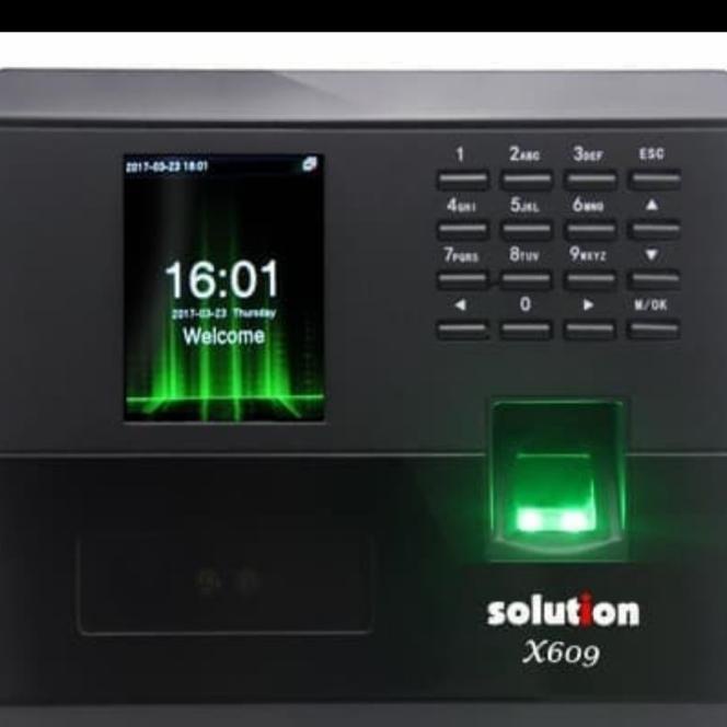 Jual MESIN ABSENSI SOLUSION X609 FINGERPRINT | Shopee Indonesia