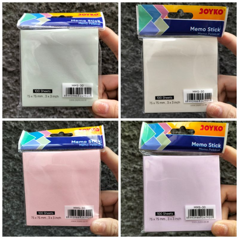 Jual Stick notes/ sticky notes JOYKO MMS30 3X3INCH | Shopee Indonesia