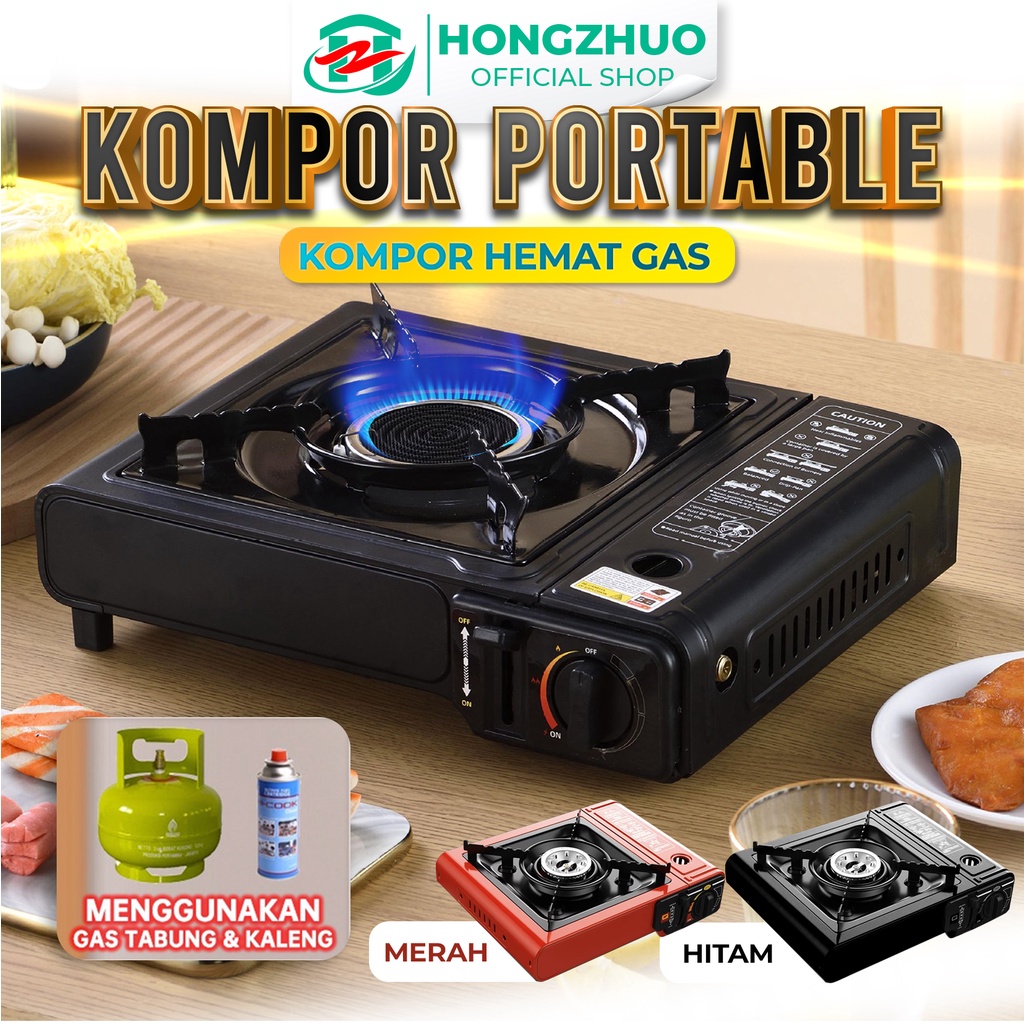 Jual Hongzhuo Kompor Gas Portable 2in1/ Kompor Portable / Tungku Gas ...