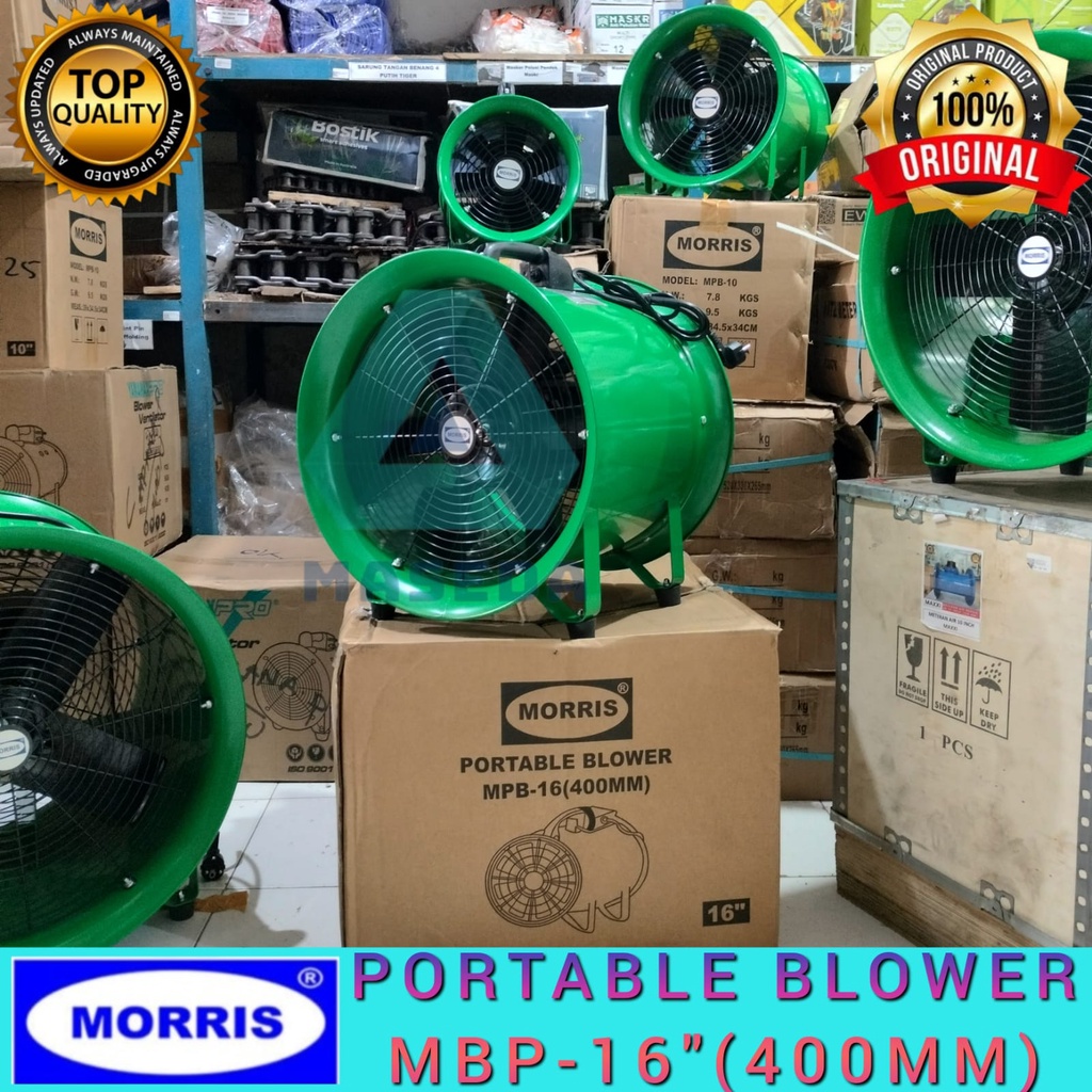 Jual Blower Portable Ventilator 16" - Exhaust Fan 16 Inch Blower MORRIS ...