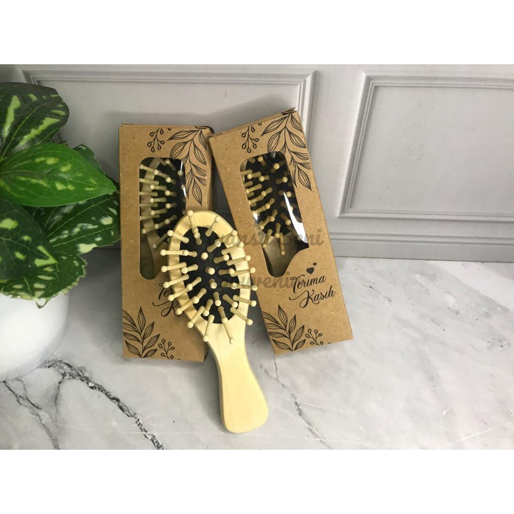 Jual Souvenir Sisir Kayu Minimalis Sisir Rustic Sisir Terapi Kesehatan ...