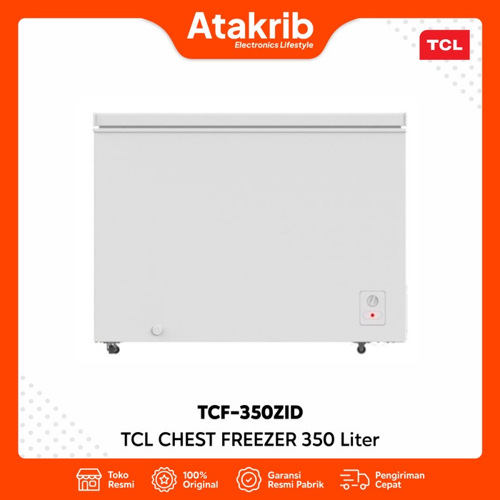 Jual TCL CHEST FREEZER TCF-350ZID / TCF 350 ZID 350 Liter | Shopee ...