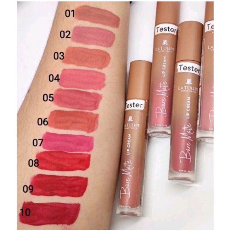 Jual LATULIP BARE MATTE - LIP CREAM LATULIP - LIPSTIK LIP VOLOR & LIP ...