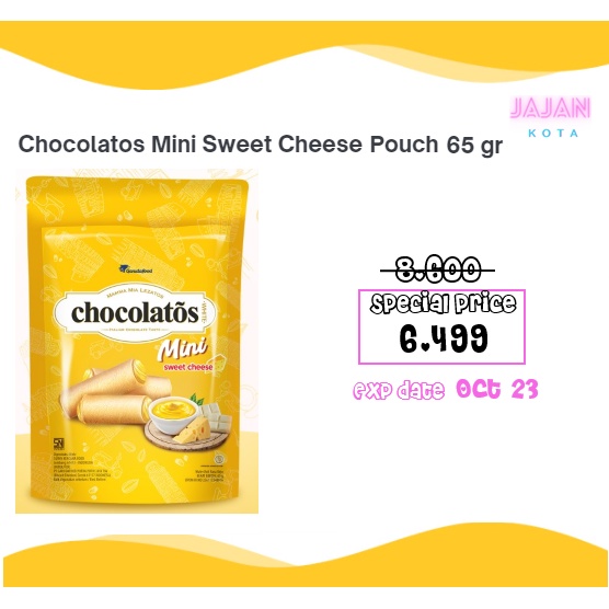 Jual Chocolatos Mini Cheese Pouch 65 g | Shopee Indonesia