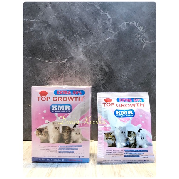 Jual Top Growth Kitten Milk Replacer Susu Anakan Kucing (1 SACHET 30gr ...
