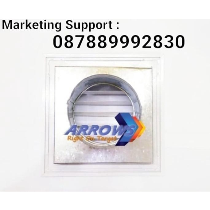 Jual Cover Exhaust 4 Inch Grill Exhaust Grill Fresh Air Cover Fan ...