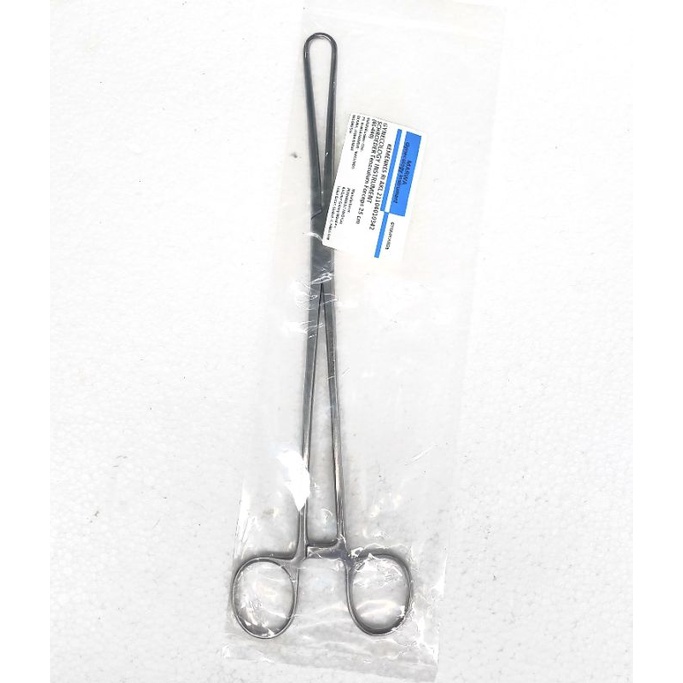 Jual Tenakulum Forceps Uterine 25cm Klem Uterine Tenakulum Kochel Tang ...