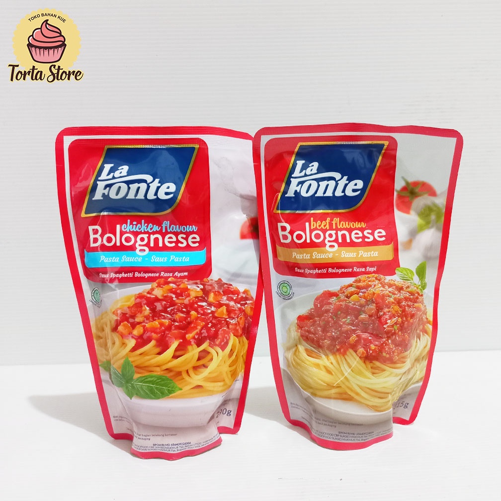 Jual LA FONTE BOLOGNESE - SAOS SPAGHETTI INSTAN | Shopee Indonesia