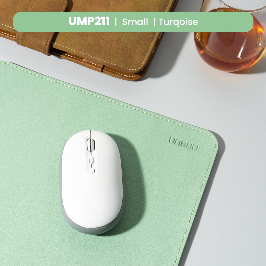 Jual UNEED Premium Mousepad PU Leather Desk Pad Waterproof | Shopee ...