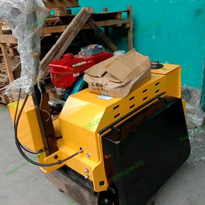 Jual Mesin Pemadat Aspal Double/ Baby Roller Double Drum Diesel 1 Ton ...