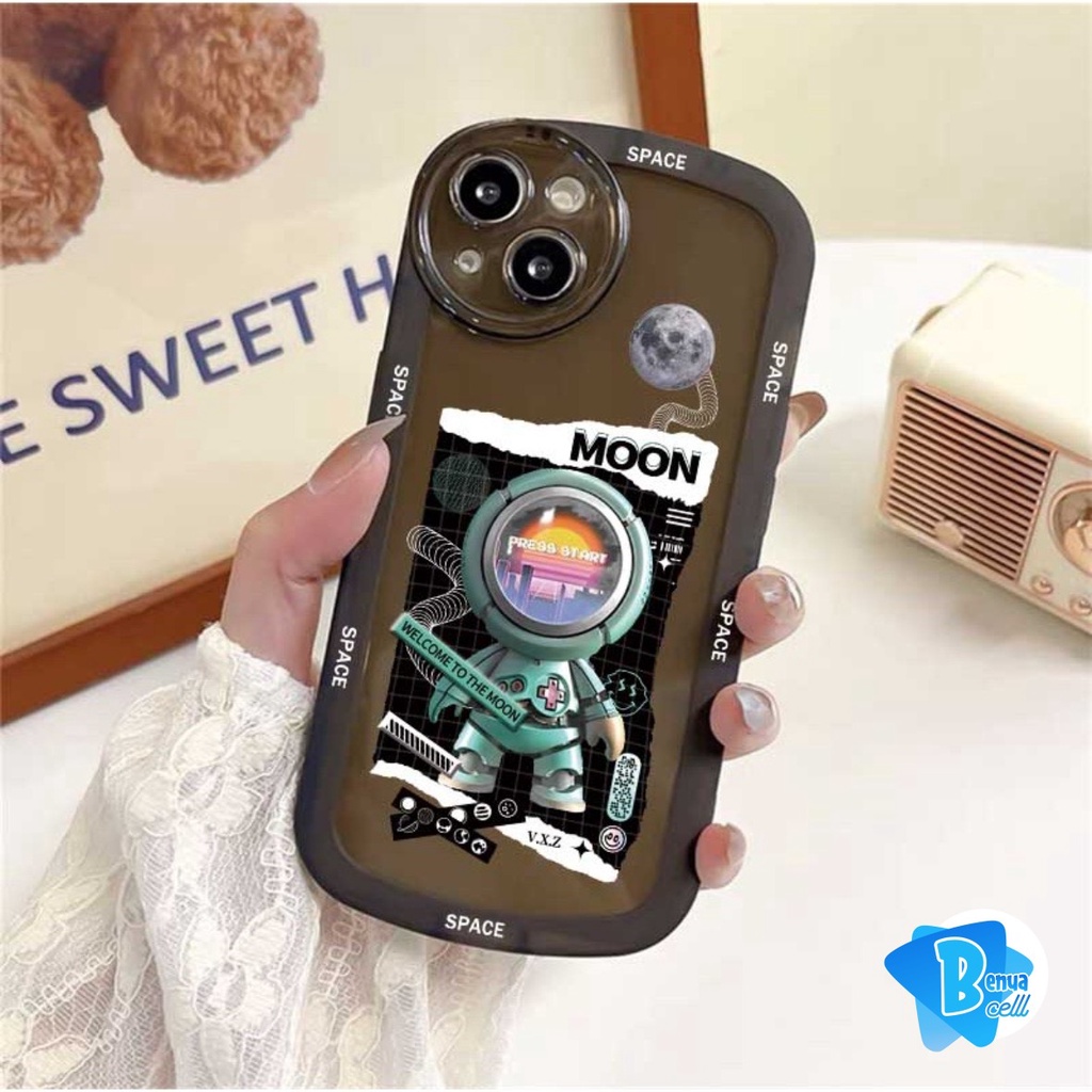 Jual SS135 SOFTCASE MOTIF SPACE MOON FOR SAMSUNG A04E J2 PRIME GRAND ...