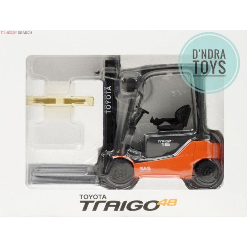 Jual Diecast Miniatur Alat Berat Forklift TOYOTA Traigo 48 (4 Wheels ...