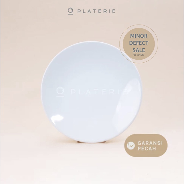 Jual [DEFECT] SALEBY Platerie Piring Keramik Salad Plate 8 Inch / 21cm ...