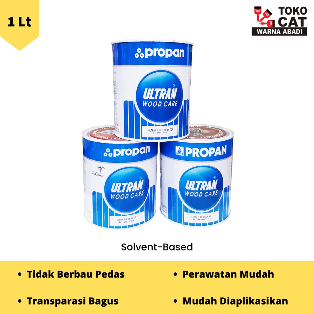 Jual CAT POLITUR PROPAN ULTRAN P01 1 LITER | Shopee Indonesia
