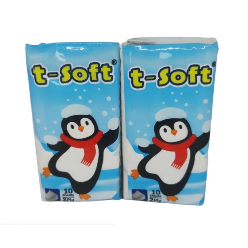 Jual PROMO TISU T-SOFT 10 SHEET / TISU SAKU T SOFT 2 ply / TISU TSOFT TRAVEL PACK | Shopee Indonesia