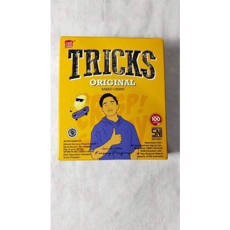 Jual Snack Tricks Potato Baked Crisps Rasa Original dan Kimchi ...