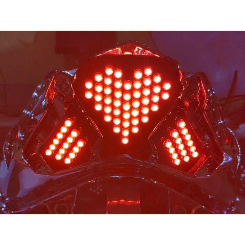 Jual BARU!!! Custom Stoplamp Bentuk I Love U Cinta Vario Led Old 2015 ...