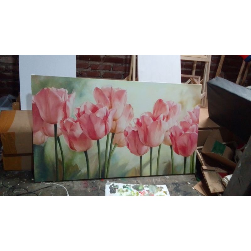 Jual lukisan bunga moderen | Shopee Indonesia