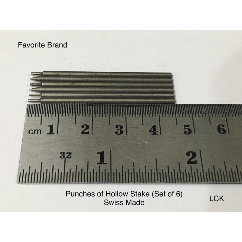 Jual 6 pcs - Pukulan Penutup Lubang / Melepas Sekrup pada Baja untuk ...