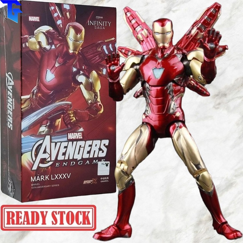 Jual ZD TOYS Iron Man MK85 - 1/10 Marvel Avengers Endgame IronMan Mark 85 LXXXV | Shopee Indonesia