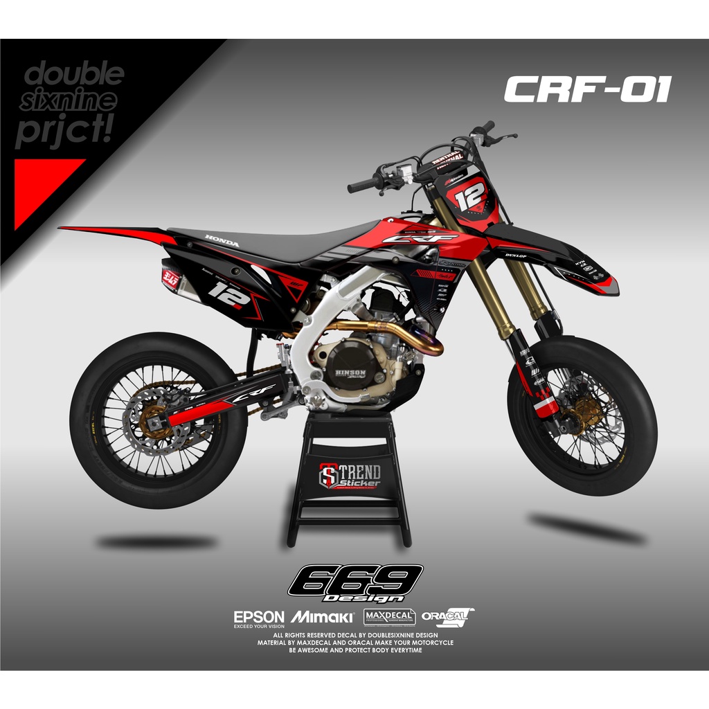 Jual Decal stiker honda crf full body kit terbaru keren | Shopee Indonesia