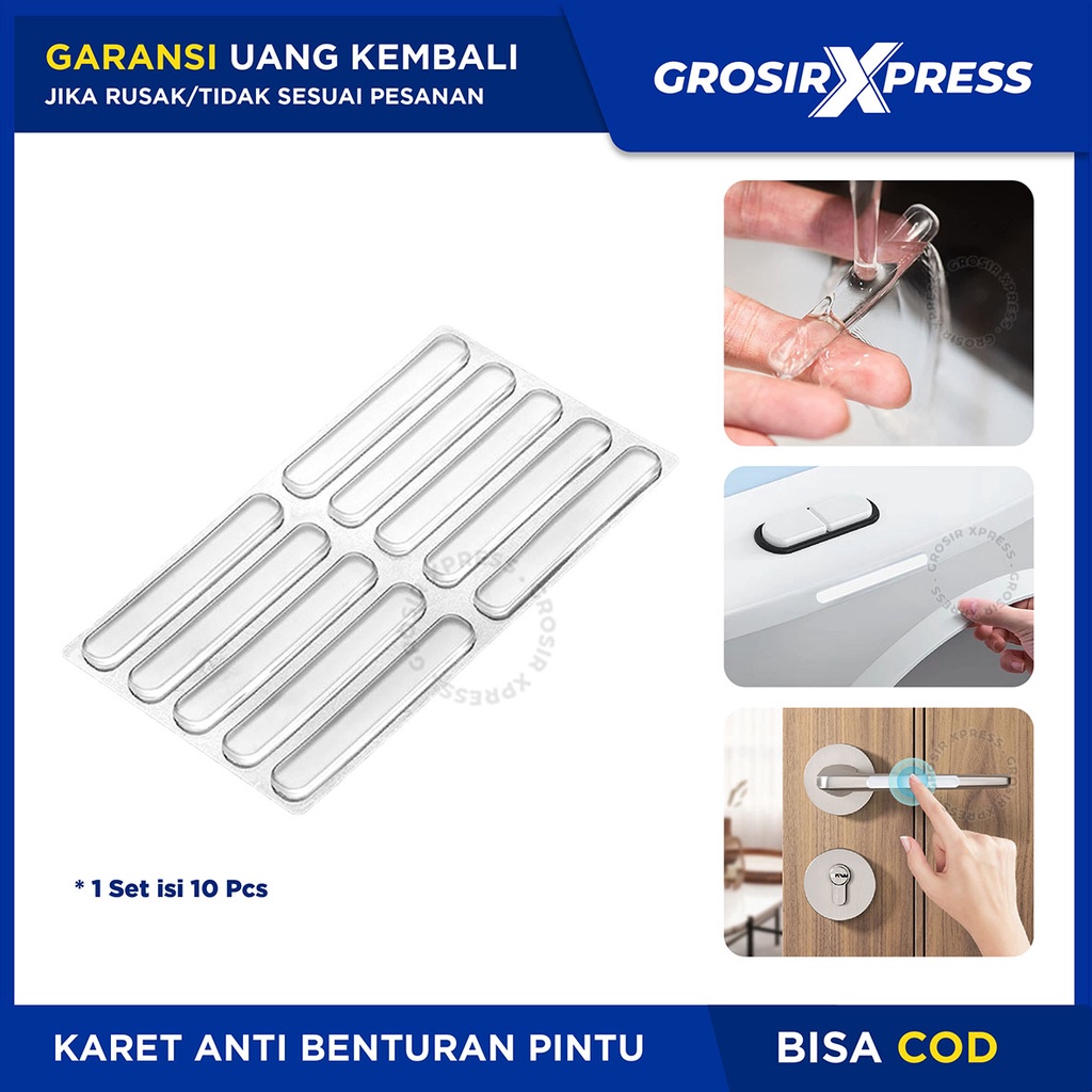 Jual Pelindung Pintu Mobil Car Door Handle Protector Anti Gores Karet ...