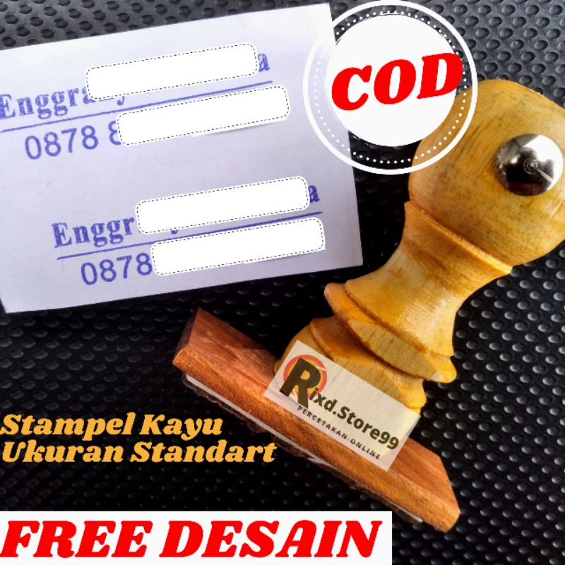 Jual Stempel Kayu Custom | stampel telur asin| stampel usaha | stampel ...