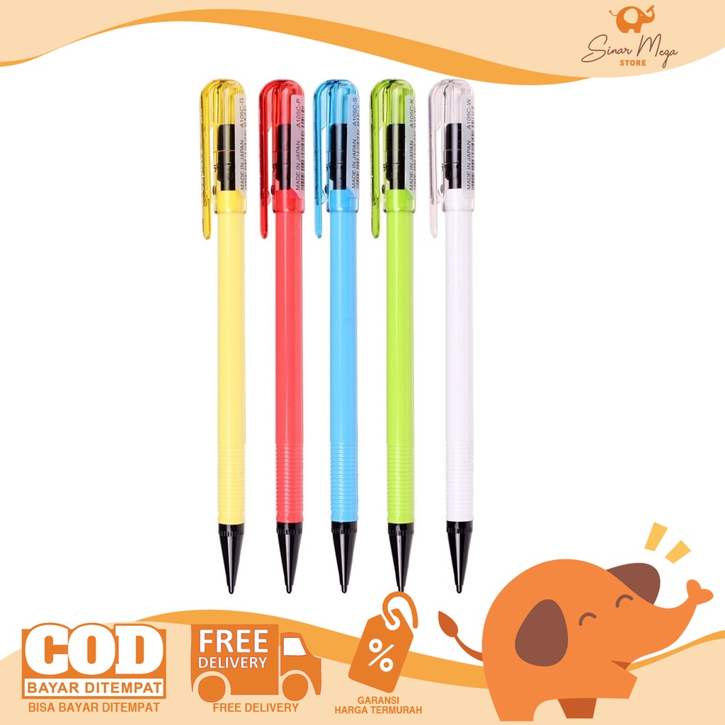 Jual Pentel Pensil Mekanik Caplet 2 0,5 A105-C Murah Berkualitas ...