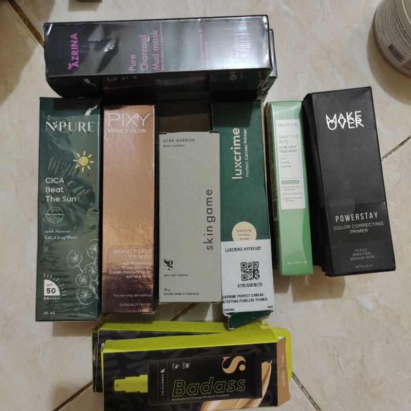 Jual Botol Kosong Bekas Skincare | Botol Kosong Bekas Make Up (4 ...