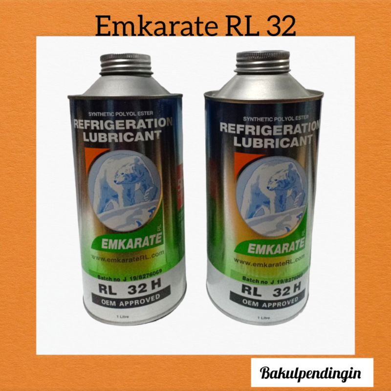Jual OLI EMKARATE KOMPRESOR AC RL 32 1LTR | Shopee Indonesia
