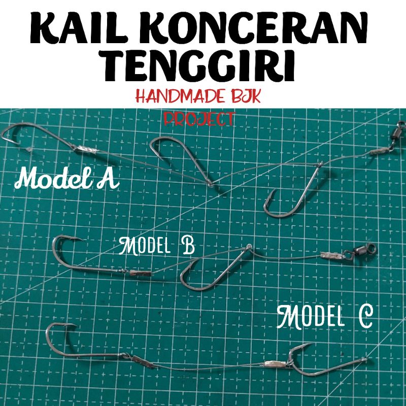 Jual KAIL KONCERAN TENGGIRI 3 VARIASI RANGKAIAN HIGH MATERIAL BJK ...