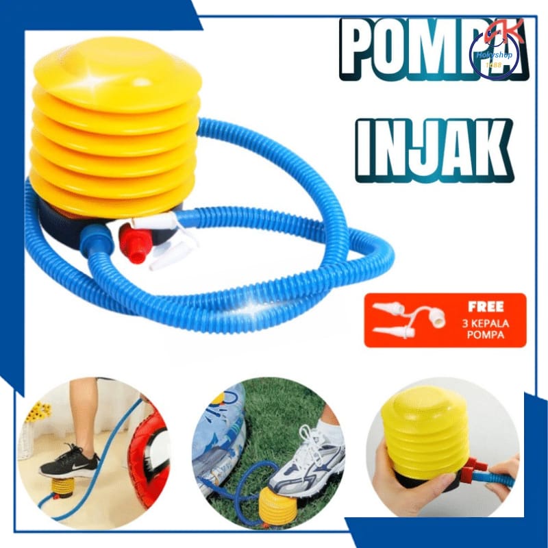 Jual HKS POMPA ANGIN KAKI FOR BALON BOLA PELAMPUNG KOLAM RENANG KASUR ...