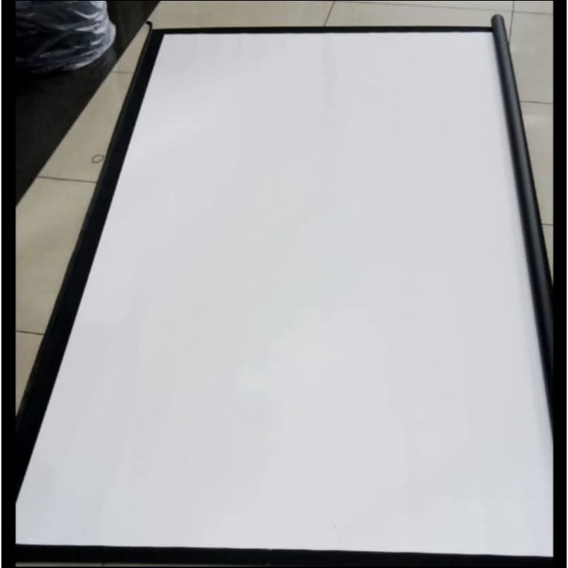 Jual Bahan layar screen proyektor ukuran 305cm x229cm mattew9 | Shopee ...