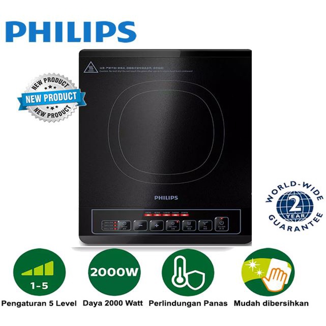 Jual KOMPOR INDUKSI PHILIPS HD 4902 - (INDUCTION COOKER) | Shopee Indonesia