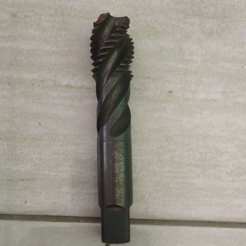 Jual tap spiral m24 x 3.0 tanoi Japan tap mesin hand tap spiral | Shopee Indonesia