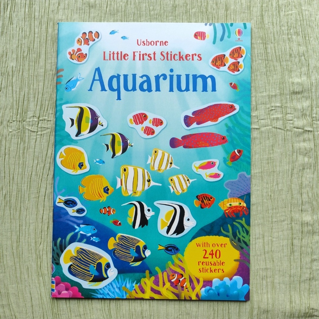 Jual USBORNE LITTLE FIRST STICKERS ACTIVITY BOOK COLLECTION / BUKU ...