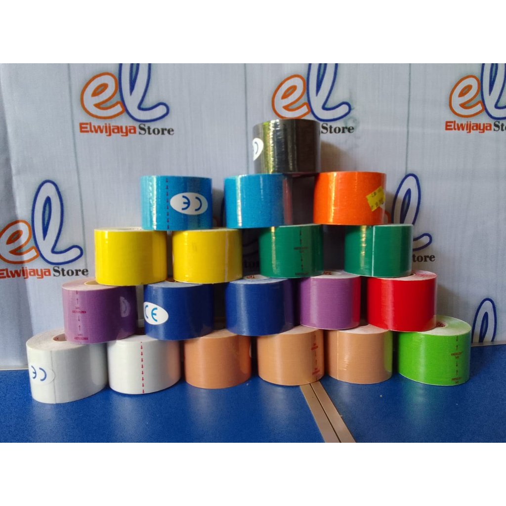 Jual Kinesio Tape / Tapping / Kinesiology Tape 5cm x 5m TERMURAH | Shopee Indonesia