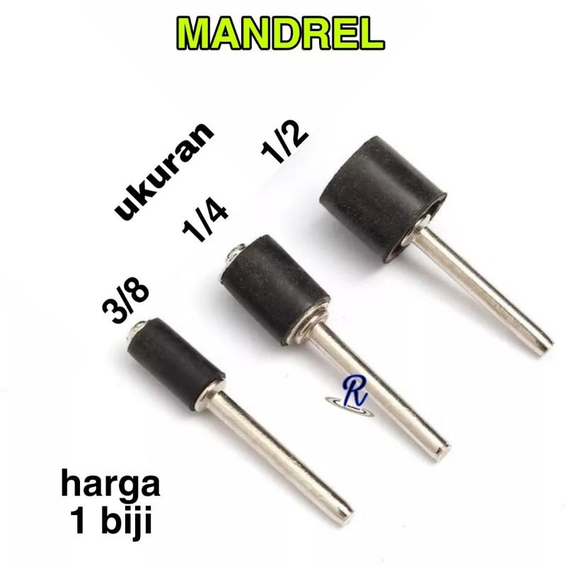 Jual Batang as Mandrel buat amplas ring mini sanding mandrel drum ...