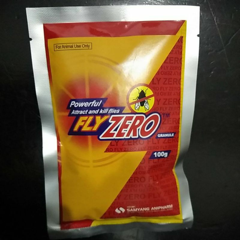 Jual Fly Zero Granule Umpan Pemikat, Racun Kuat dan Ampuh Pembasmi Lalat 100 gram | Shopee Indonesia