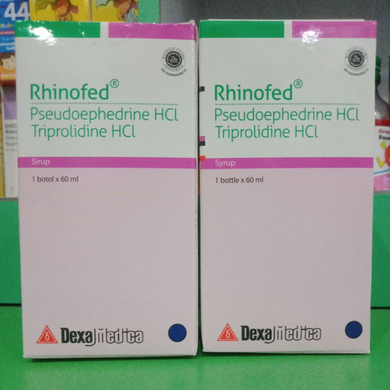 Jual Obat pilek Rhinofed sirup 60ml | Shopee Indonesia