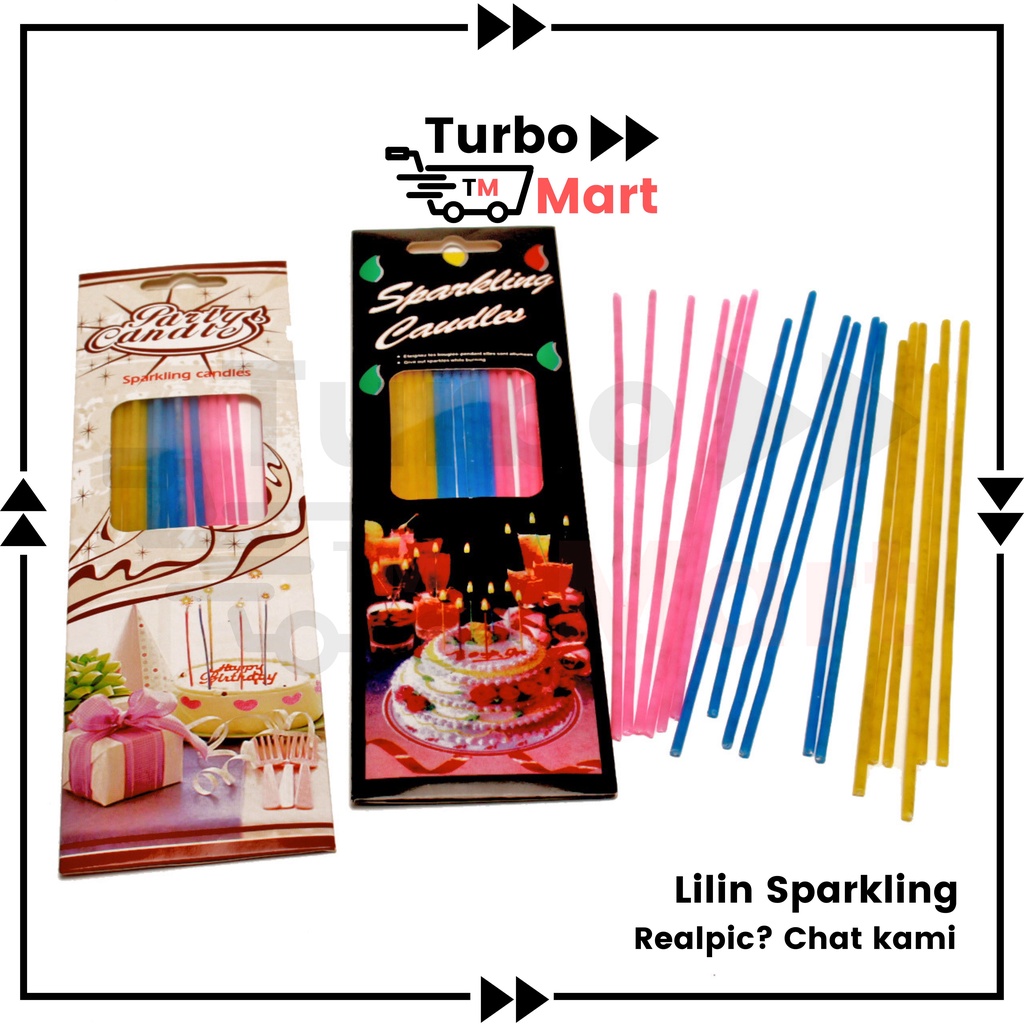 Jual Lilin Sparkling / Sparkling Candle / Sparkling Birthday Candle ...