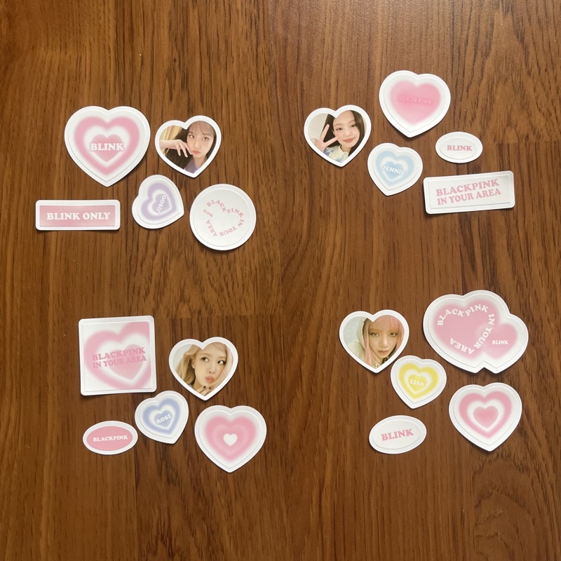 Jual Sharing sticker official membership kit blackpink | Shopee Indonesia