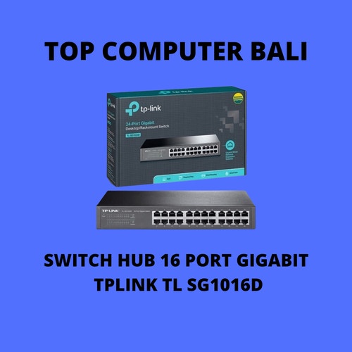 Jual TP-LINK TL-SG1016D TPLINK 16 Port Gigabit Desktop/Rackmount Switch ...