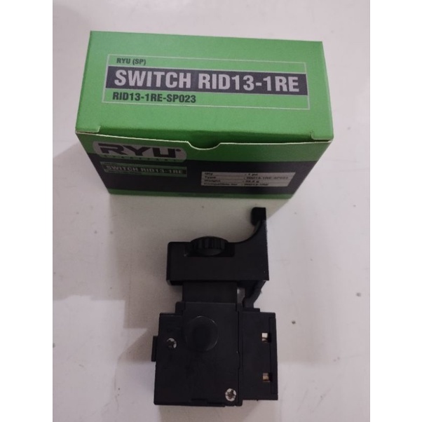 Jual SAKLAR SWITCH BOR 13mm RYU RID13-1RE-RID13-2RE(original ryu) | Shopee Indonesia