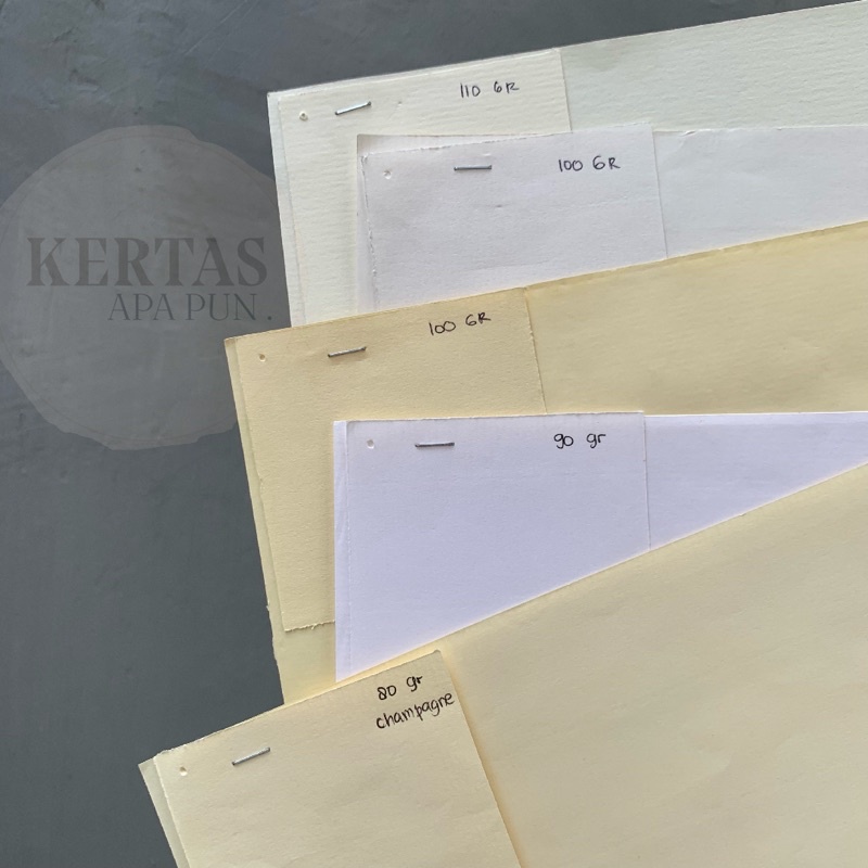 Jual Kertas Concorde F4 100 gr gram gsm Light Cream Yellow Kuning Tua ...